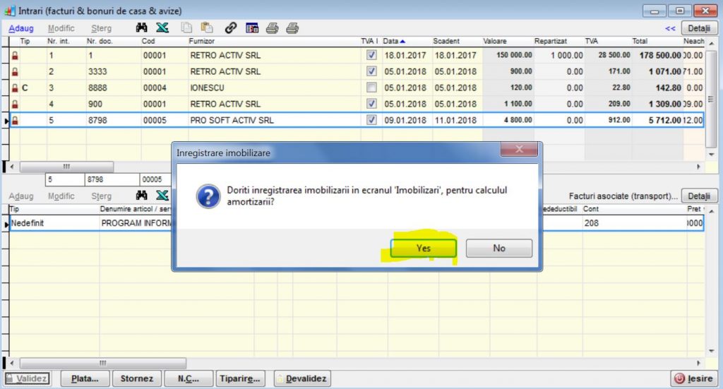 Cum inregistram o imobilizare necorporala in SAGA | Scoala de Contabili